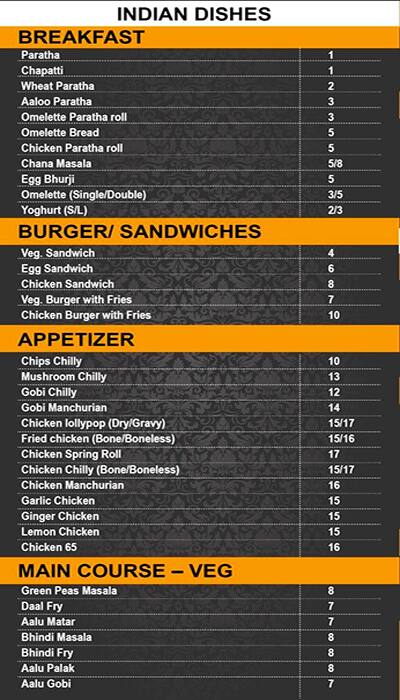 Taste of Nepal (Al Maida Al Thahabiah) Menu - Zomato