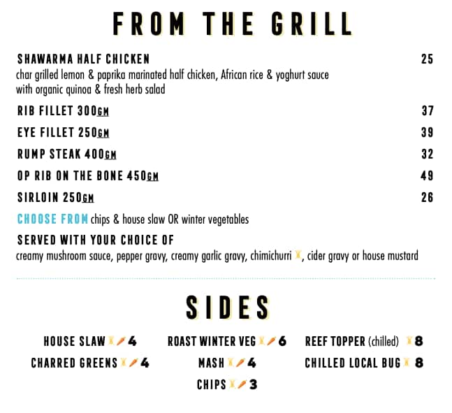 Menu at The Belvedere pub & bar, Woody Point, Cnr