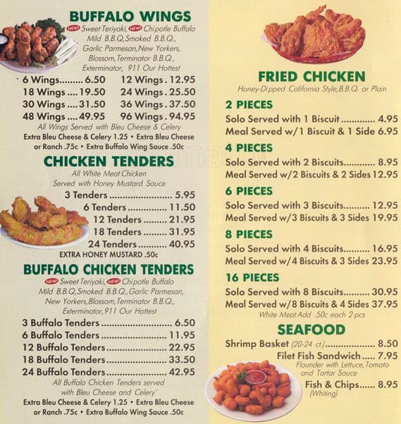Best Wingers Menu, Menu for Best Wingers, Murray Hill, New York City - Urbanspoon/Zomato