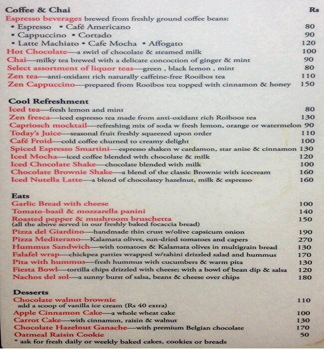 Zen Cafe, Satellite, Ahmedabad - Zomato