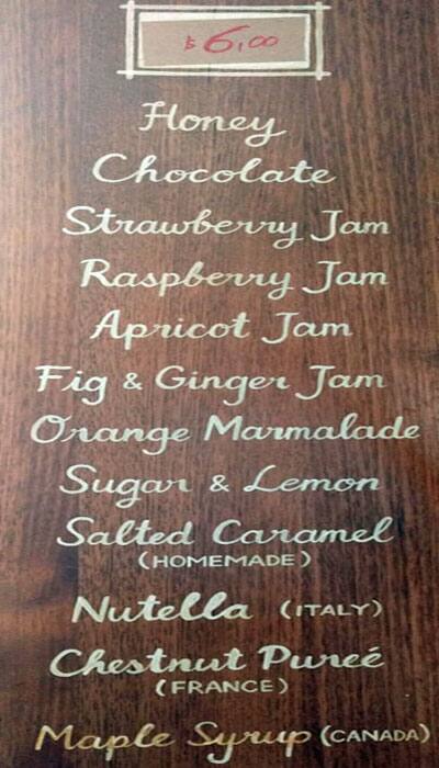 Menu at La Petite Crêperie Hardware Lane restaurant, Melbourne, 32 ...