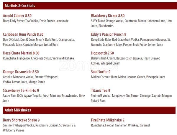 Menu at Movie Tavern Denton pub & bar, Denton