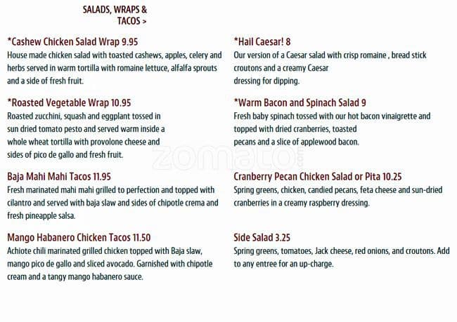 Menu at Movie Tavern Denton pub & bar, Denton
