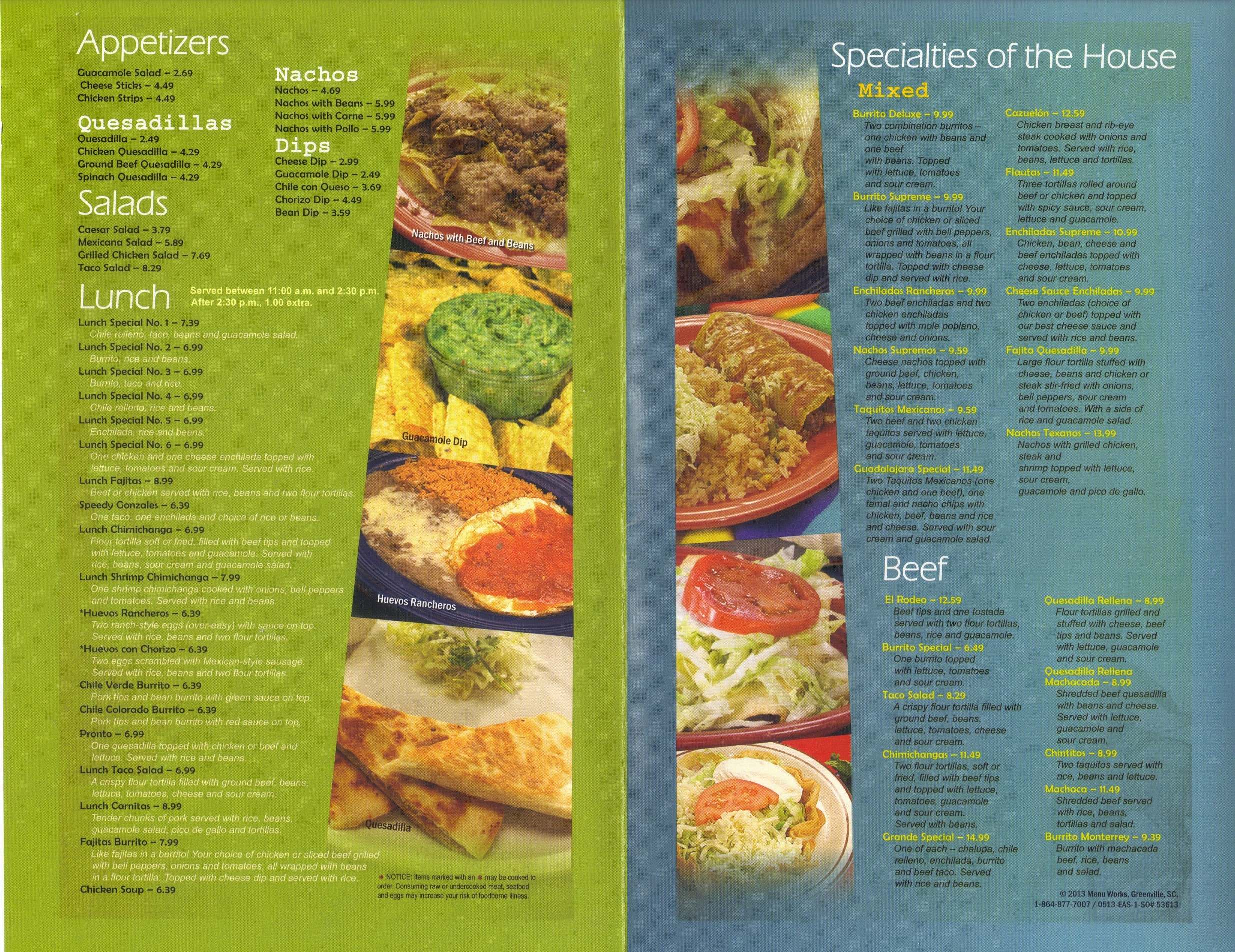 El Rodeo Menu, Menu for El Rodeo, Roanoke, Roanoke - Urbanspoon/Zomato