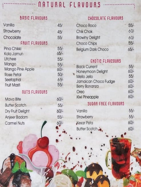 Temptations Menu, Menu for Temptations, PG Road, Secunderabad - Zomato