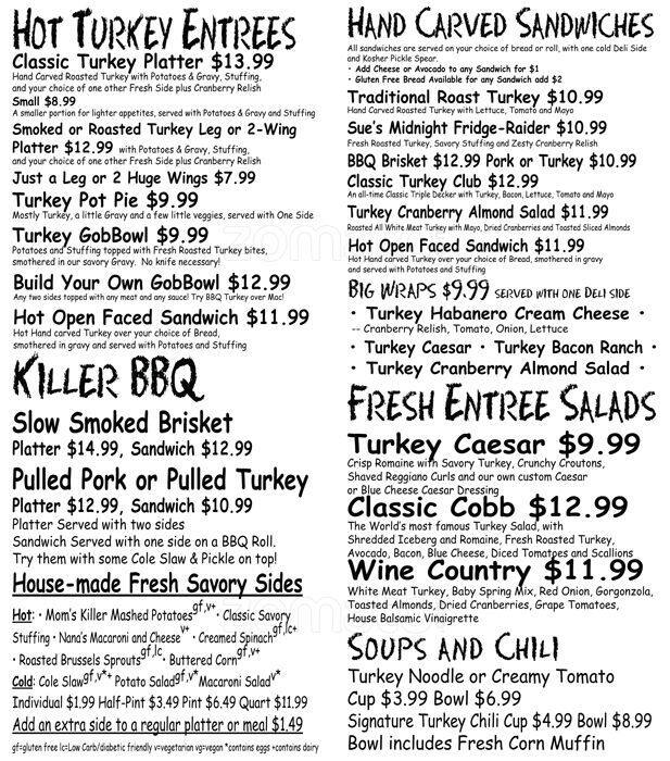 Gobble Express Menu, Menu for Gobble Express, Woodinville, Woodinville ...