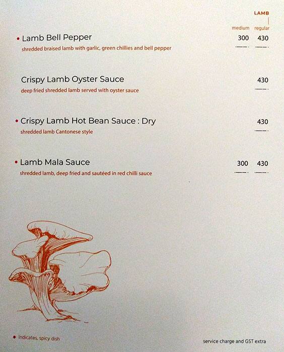 Menu at Cascade, Chennai, 15 Kakani Towers 2nd Floor Khadar Nawaz Khan Road