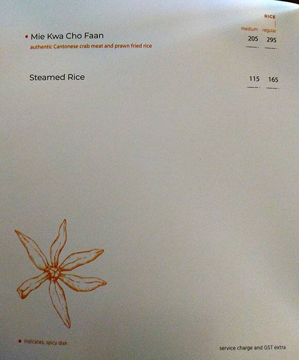 Menu at Cascade, Chennai, 15 Kakani Towers 2nd Floor Khadar Nawaz Khan Road