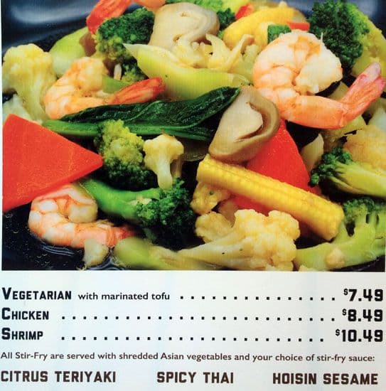 Menu at Richtree Market Restaurants, Mississauga, 100-100 City Centre Dr