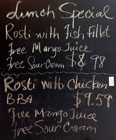Menu at Richtree Market Restaurants, Mississauga, 100-100 City Centre Dr