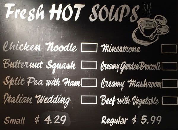 Menu at Richtree Market Restaurants, Mississauga, 100-100 City Centre Dr