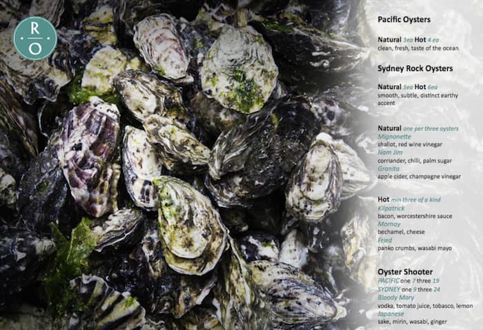 Richmond Oysters Menu, Menu untuk Richmond Oysters, Glen Waverley ...