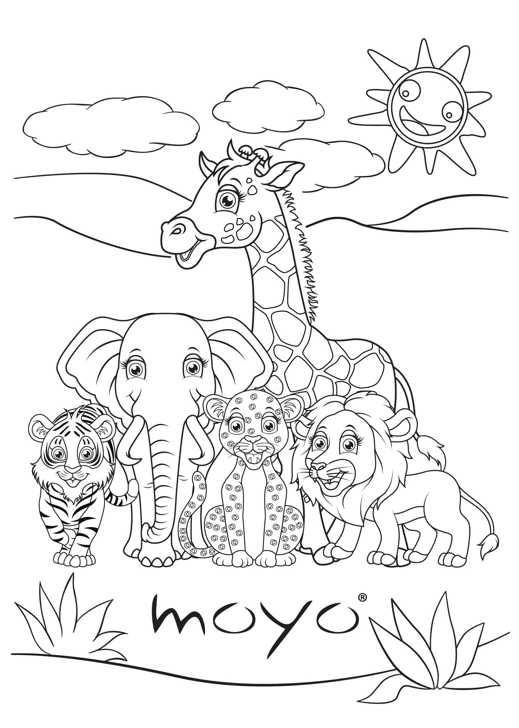 Menu at moyo Zoo Lake restaurant, Johannesburg