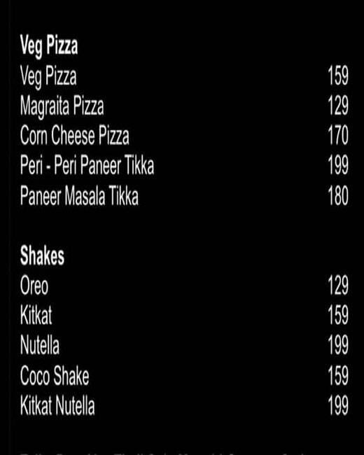 Menu of Pizza Grub N Gossip, Chembur, Mumbai