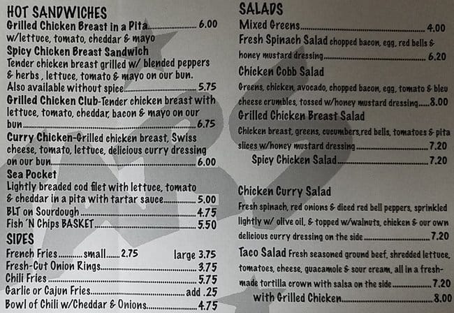 Stars Hamburgers Menu, Menu for Stars Hamburgers, Eureka, Eureka ...