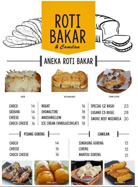 Menu at Lugano Cafe, Tangerang