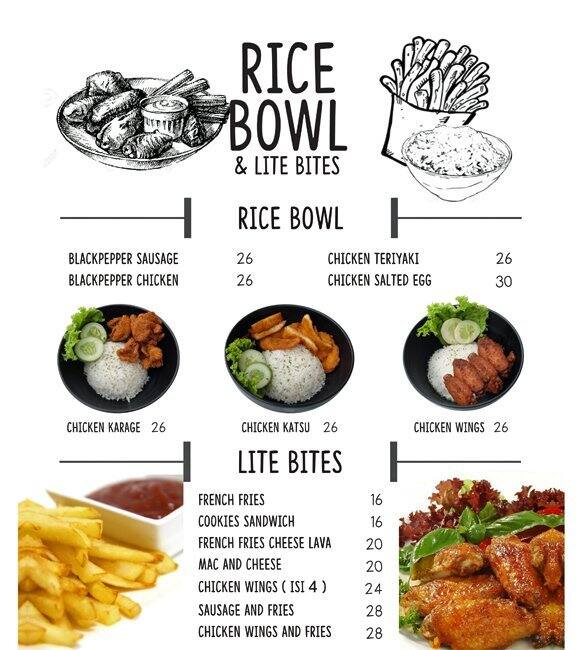 Menu at Lugano Cafe, Tangerang