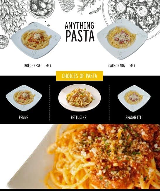 Menu at Lugano Cafe, Tangerang