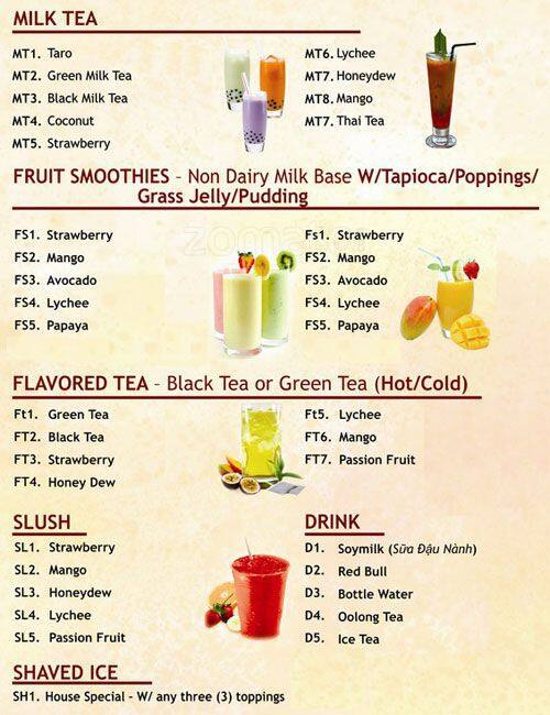 Menu at Pho Plus Vietnamese Restaurant, San Antonio, Austin Hwy #103