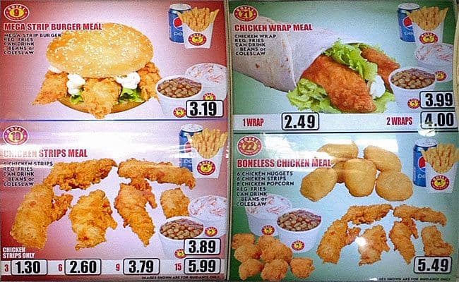 Menu at Royal Chicken Hayes, Hayes