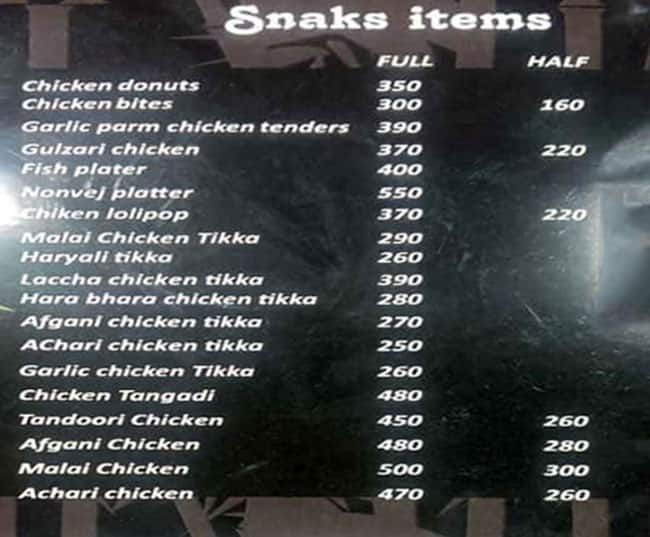 Menu of Dr. Chef, Pratap Vihar, Ghaziabad