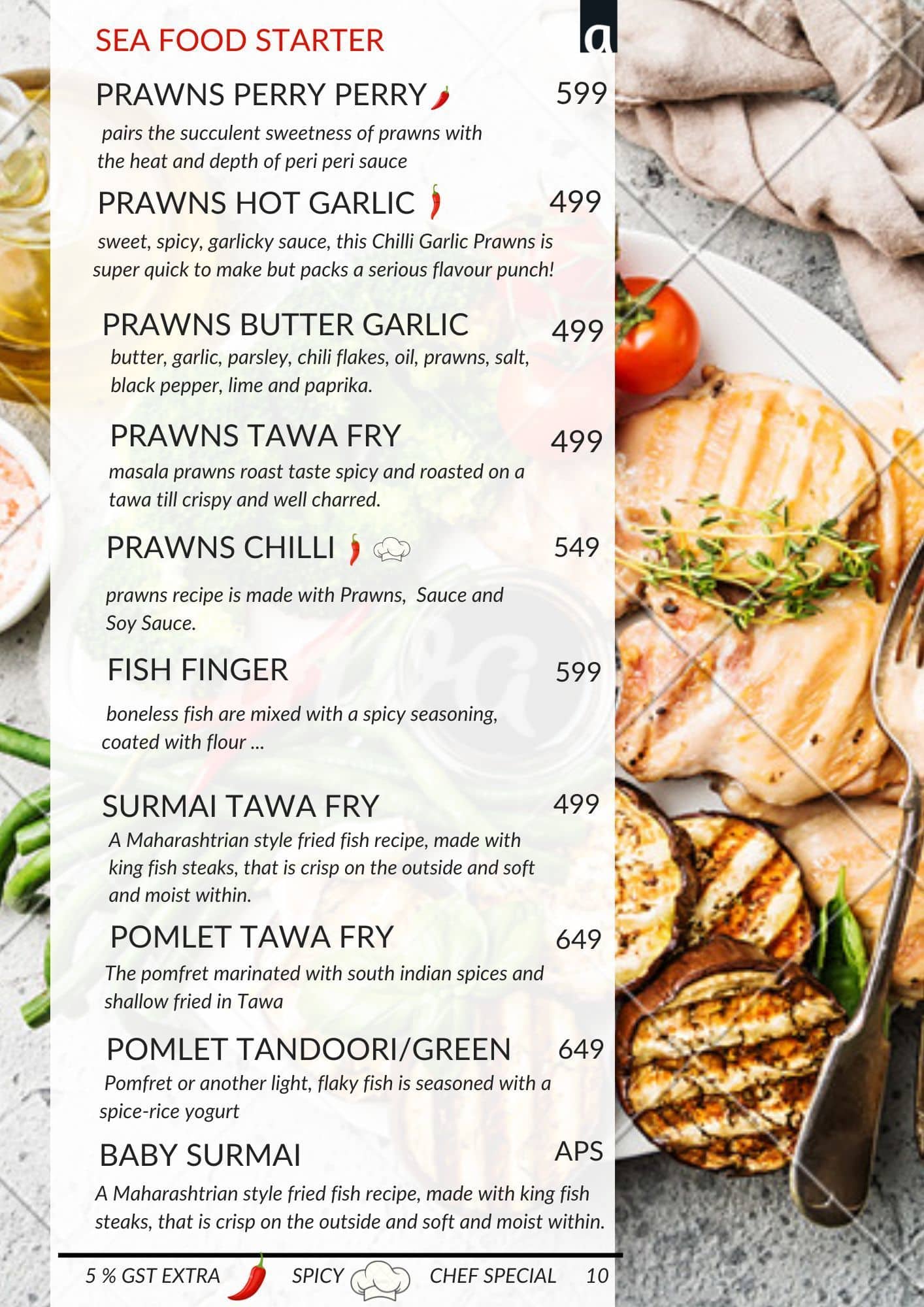 Menu of Aditya Restaurant & Bar, Old Panvel, Navi Mumbai