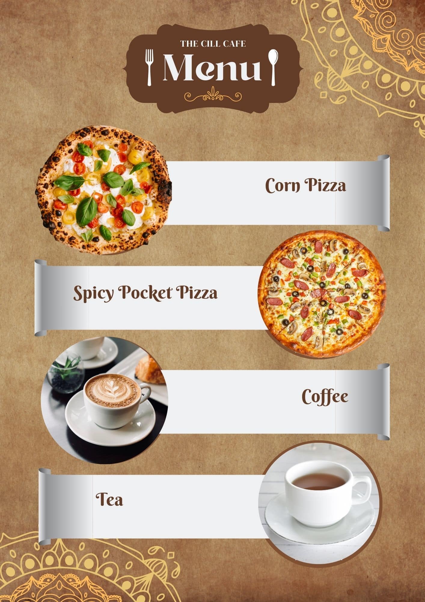 Menu of The Chill Cafe, Shakarpur, New Delhi