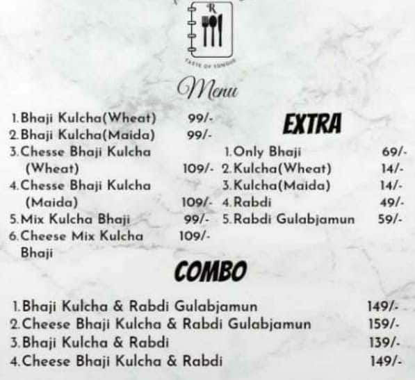 Menu of Food Feels - The Taste Of Tongue, Airoli, Navi Mumbai