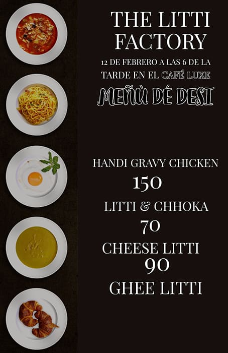 Menu of The Litti Factory, Shastri Nagar, Ghaziabad