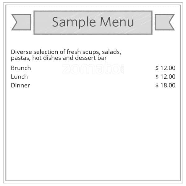 Menu at Langley Buffet Restaurant, Langley Township