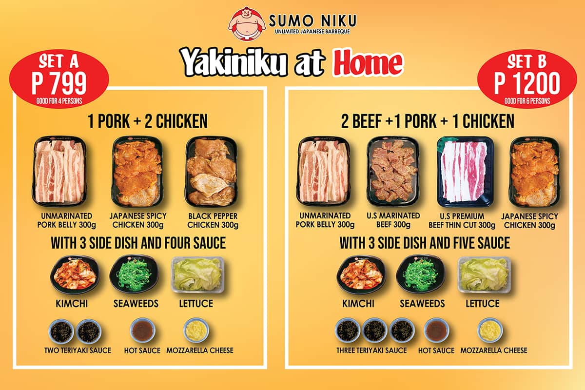 Carta del restaurante Sumo Niku, Ciudad Quezon, 23 Rd 1