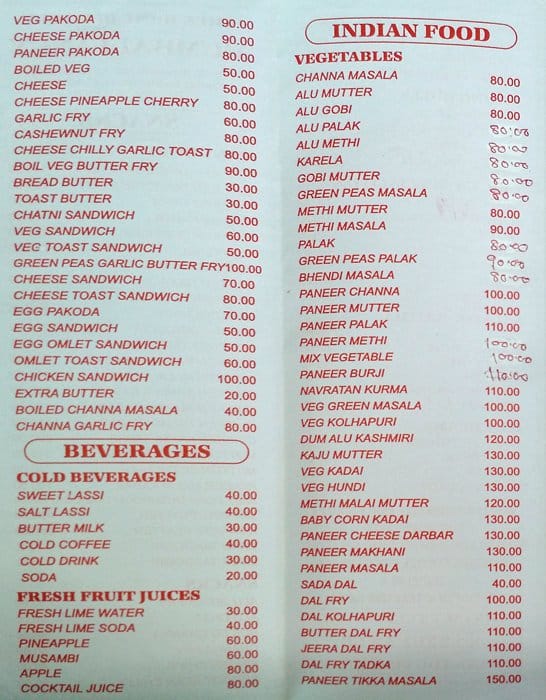 Mumbai Fancy Menu, Menu for Mumbai Fancy, Mumbai CST Area, Mumbai - Zomato