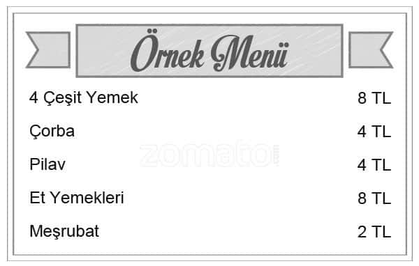 Menu at TUANA RESTAURANT KUZU ÇEVİRME, Istanbul