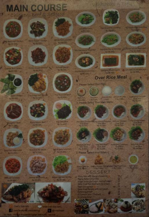 Over Rice Menu, Menu untuk Over Rice, Sudirman, Jakarta - Zomato Indonesia