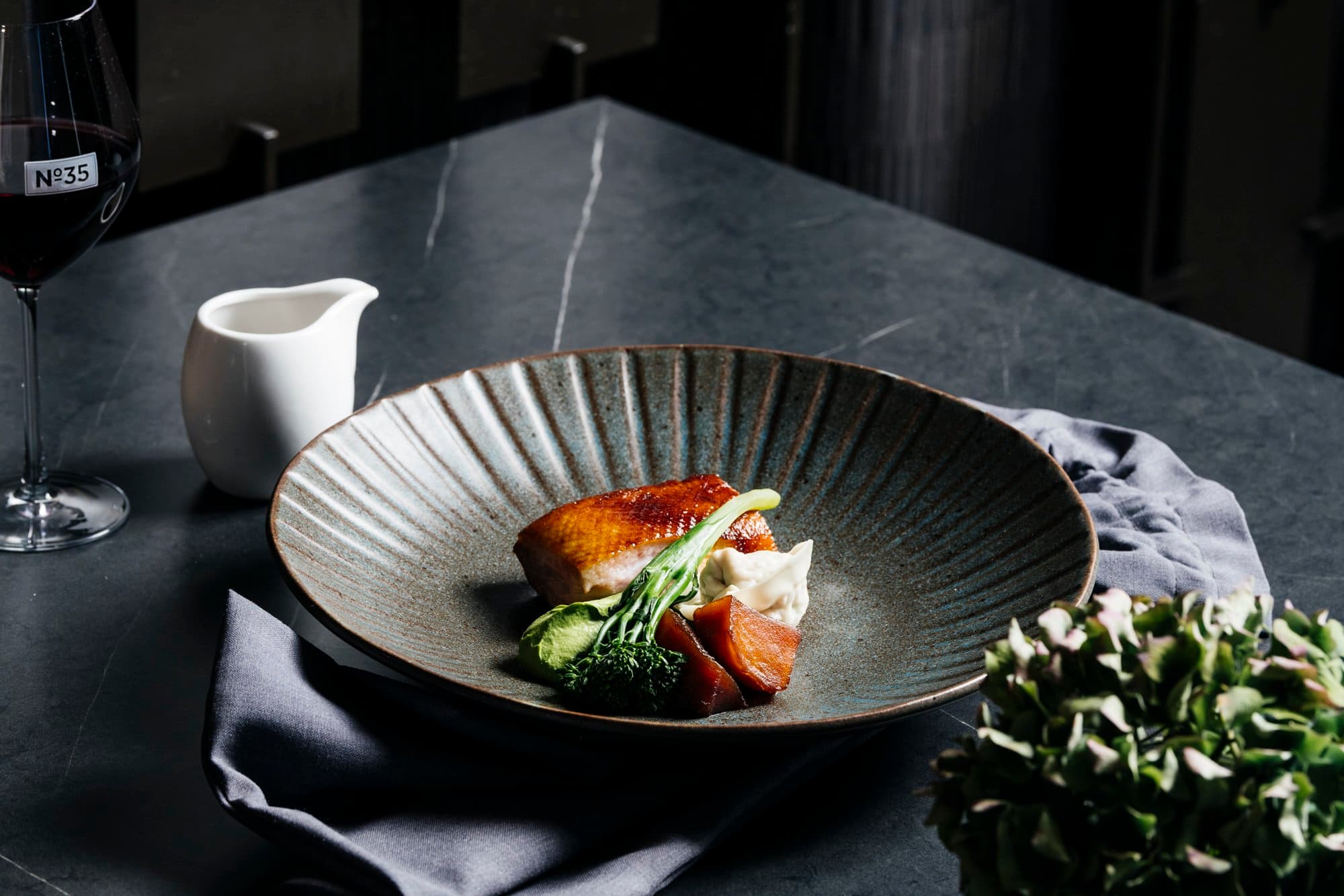 Menu at NO35 restaurant, Melbourne