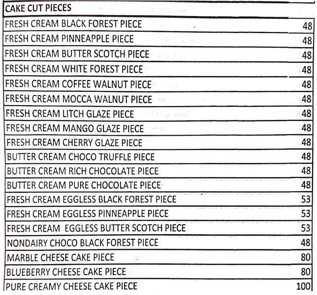 Sweet Chariot, Cunningham Road, Bangalore - Zomato