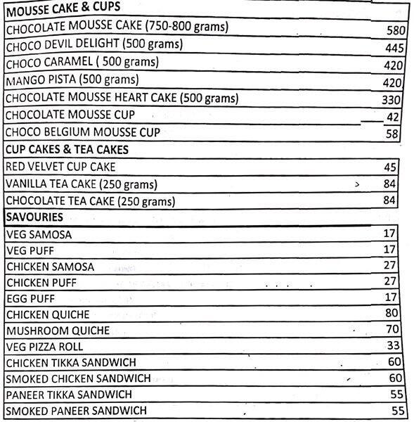 Sweet Chariot, Cunningham Road, Bangalore - Zomato