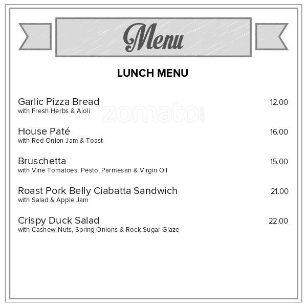 Menu at The Trading Post pizzeria, Paengaroa