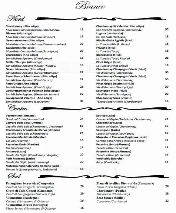 Menu da T Bar Ostiense Colazione Pranzo Aperitivo Cena Cocktail Bar ...