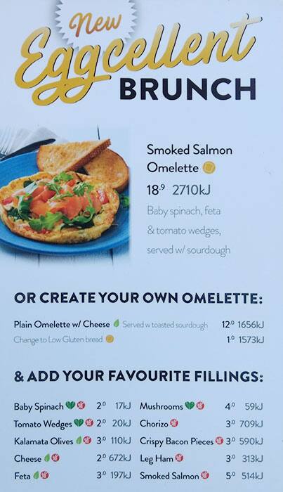 Menu at The Coffee Club, Nundah, Shop 7