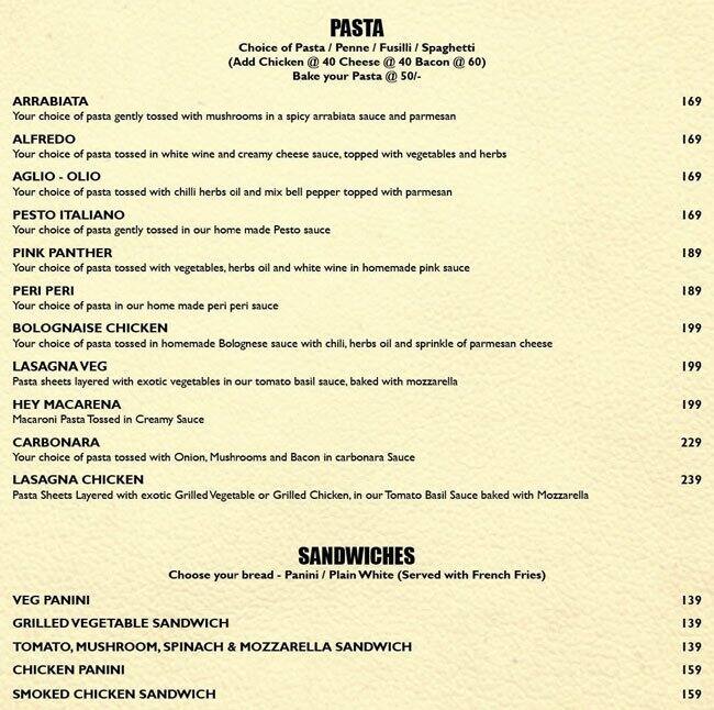 Spezia Bistro, Delhi University-GTB Nagar, New Delhi - Zomato