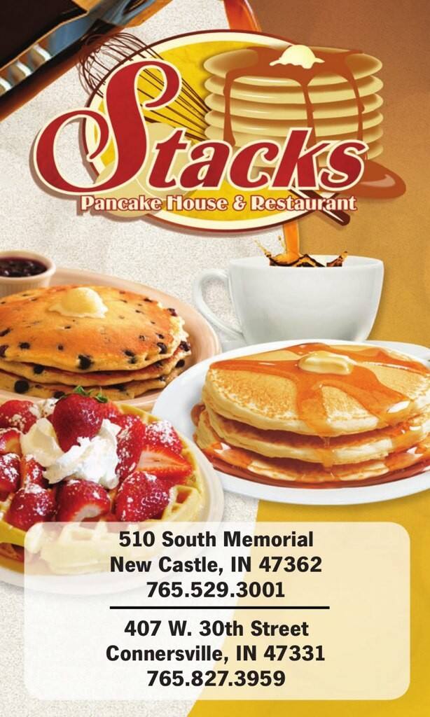 Menu At Stacks Restaurant Connersville