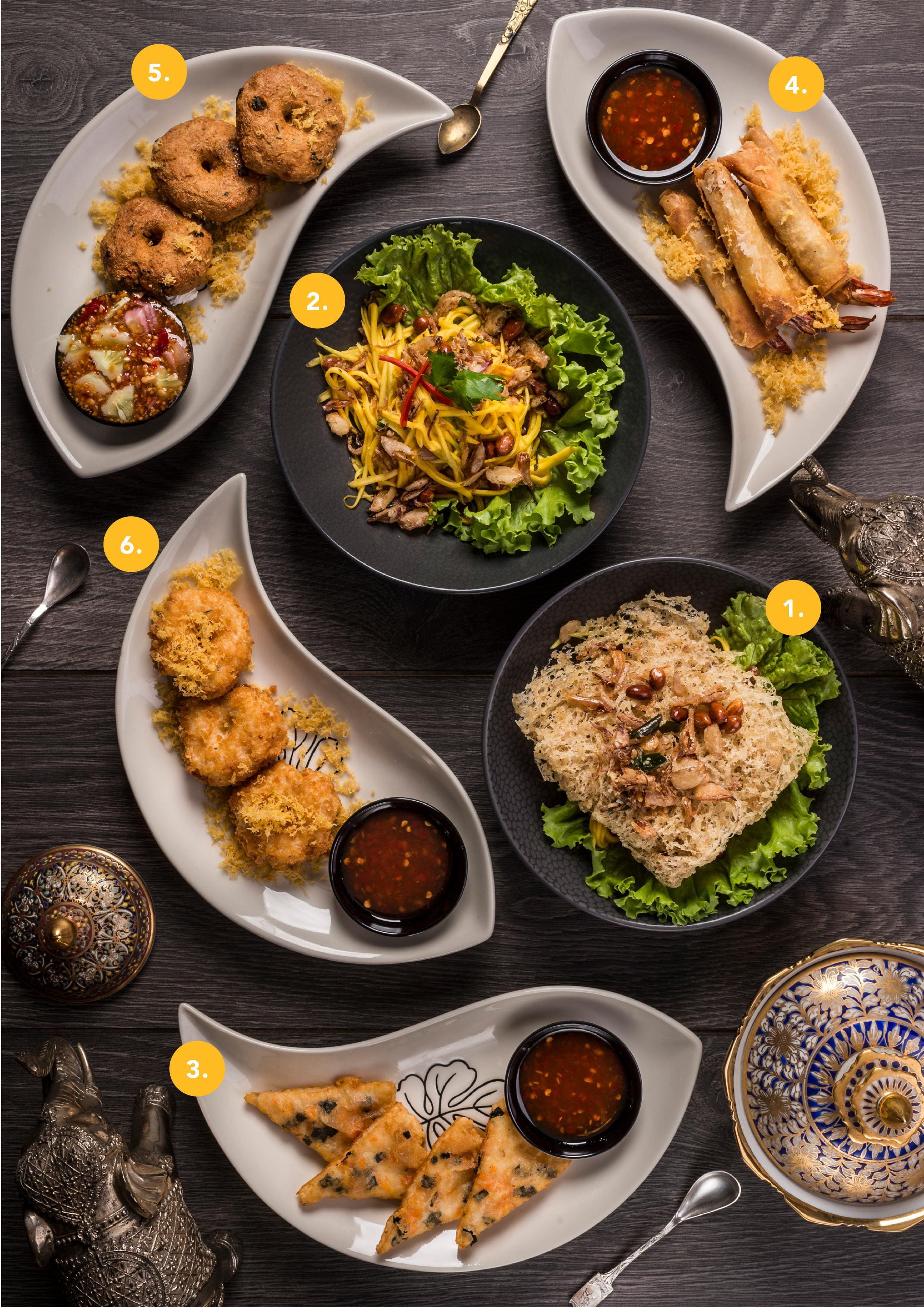 Menu at Suan Thai restaurant, West Jakarta, Jl. Letjen S. Parman No.28