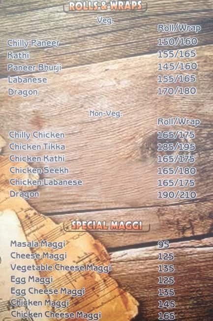 Menu at Moksha The Lounge, New Delhi, Plot No. 3/4