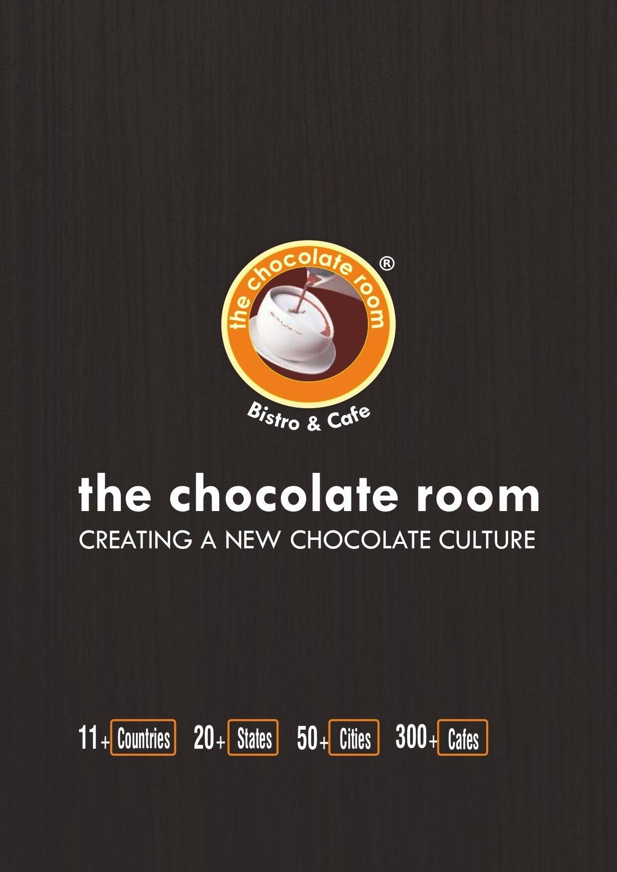 Menu of The Chocolate Room, Phase 5, Mohali
