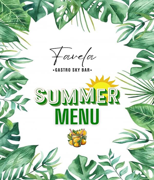 Menu of Favela, Hinjawadi, Pune