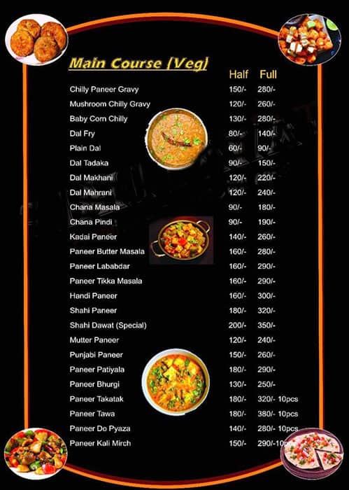 Menu of Knight Bite, Ghansoli, Navi Mumbai