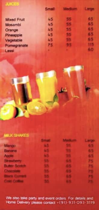 Menu at Shop, Gurugram, Sec4 dn snacks se shop no-156 vita dairy ke samane