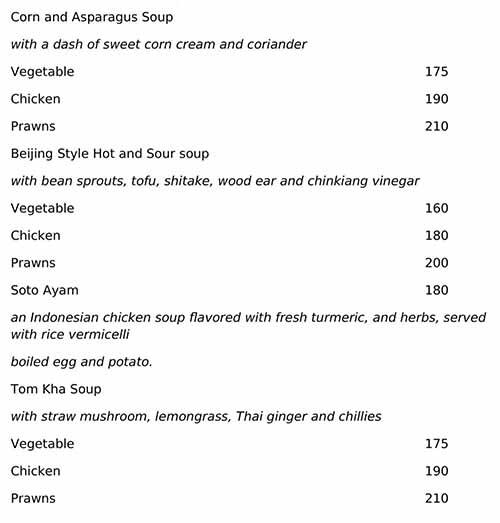 Menu at Pep Asia - Wok And Grill, Chennai