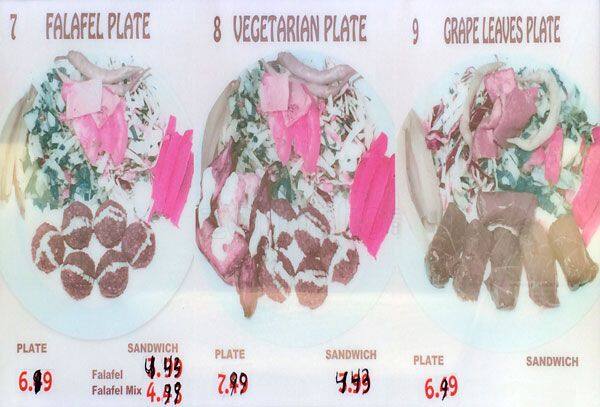 Menu at Sultan restaurant, Toronto, 62 Overlea Blvd